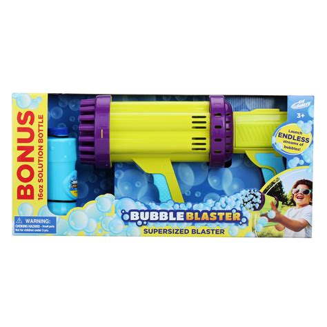 Supersized Bubble Blaster W 15 Powerful Motor 50 Hole Blaster Supersized Bubble Blaster W 15 Powerful Motor 50 Hole Blaster