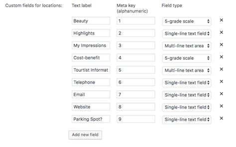 Map Location Manager Custom Fields Add On For WordPress CreativeMinds