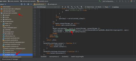 Nativescript And Socketio Cant Find Variable Socketmanager