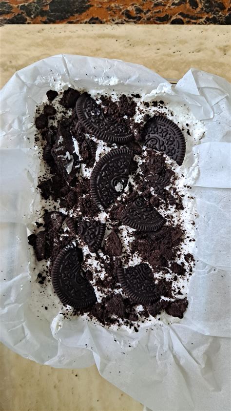 투썸 오레오아이스박스 케이크 만들기