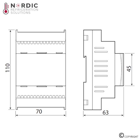Carel P D000ue1def0 C Pco Mini Din Enhanced Lcd Display
