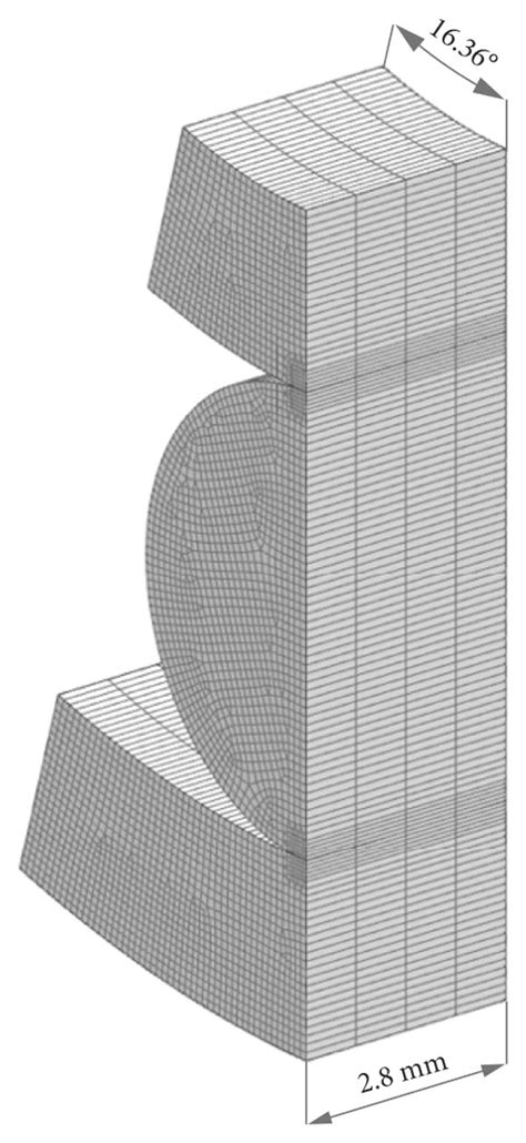 Grids Of The Reduced Geometry Employed For Convergence Testing A