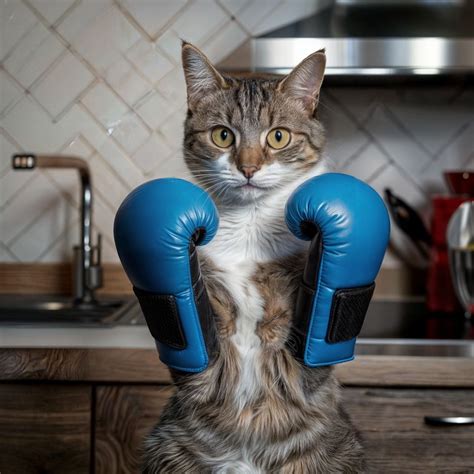 Boxing Cat Cat Memes Cat Breeds Funny Cats