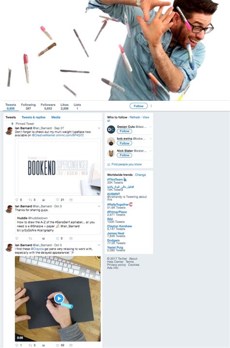 Twitter Header Design Templates Tips Creative Market Blog