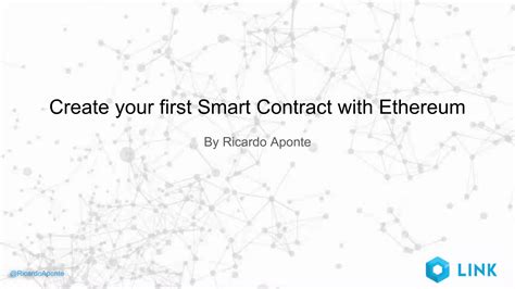 Create Your First Smart Contract With Solidity Ppt