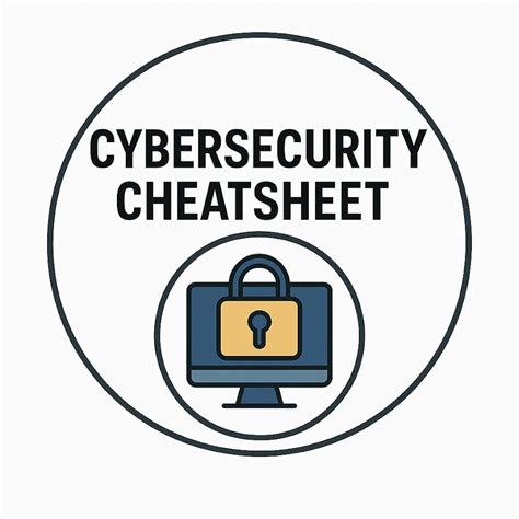 Cybersecurity Cheatsheet Youtube
