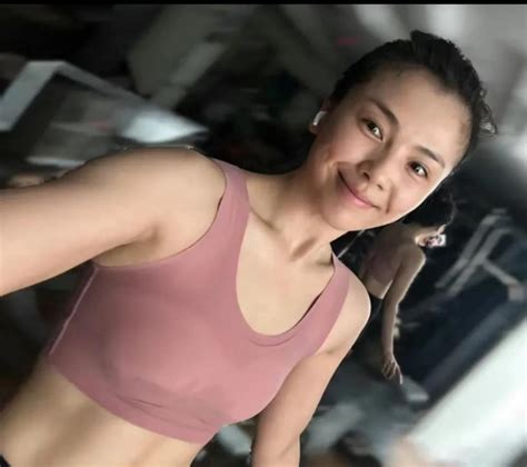45 Year Old Liu Tao Appeared In The Gym Without Makeup Her Perfect