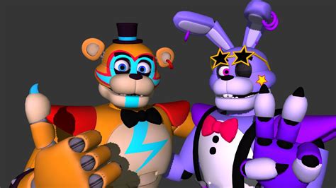 P3dfnafsb Best Friends Together 23 By Foxanimator007 On Deviantart