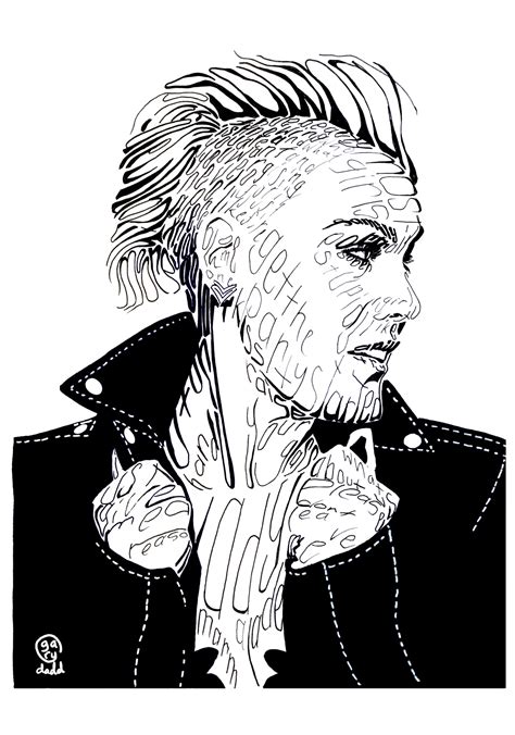 Pnk Limited Edition Word Portrait By Gary Dadd Handwritten