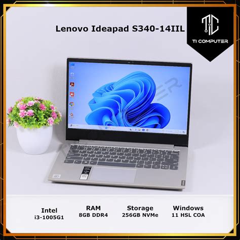Lenovo Ideapad S IIL Intel Core I G GB RAM GB SSD Laptop Refurbished Notebook