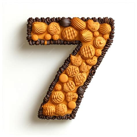 Halloween Numbers With A Twist Premium Ai Generated Image