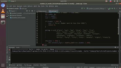 Convert Number To Words In C Youtube