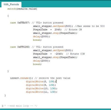 Lesson Controlling Stepper Motor With Remote Embedded Systems Blog Group