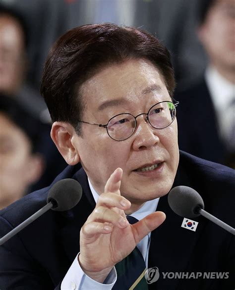 발언하는 이재명 대통령 연합뉴스