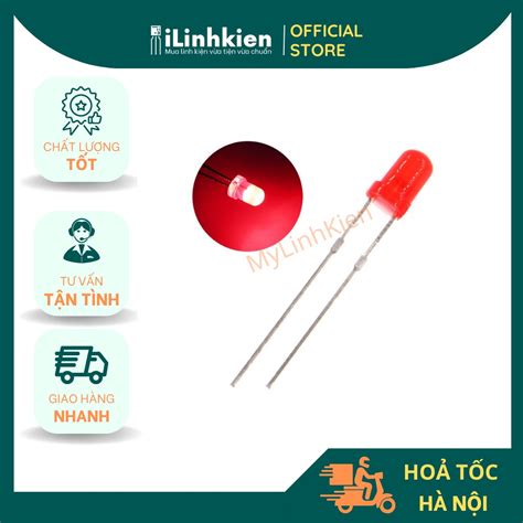 3mm Led Red Yellow Blue White Bag Of 10 Shopee Malaysia