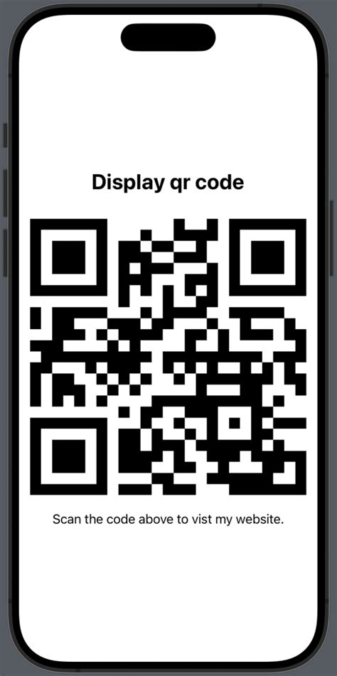 SwiftUI Generate QR Code Easy Guide