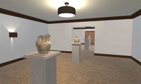 Virtual Museum Implemented In Unity Game Engine Left Unreal Engine