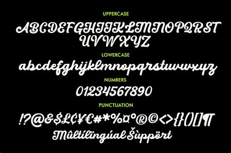 Black Rounded Script Font Script And Handwritten Ft Brush And Rounded Envato