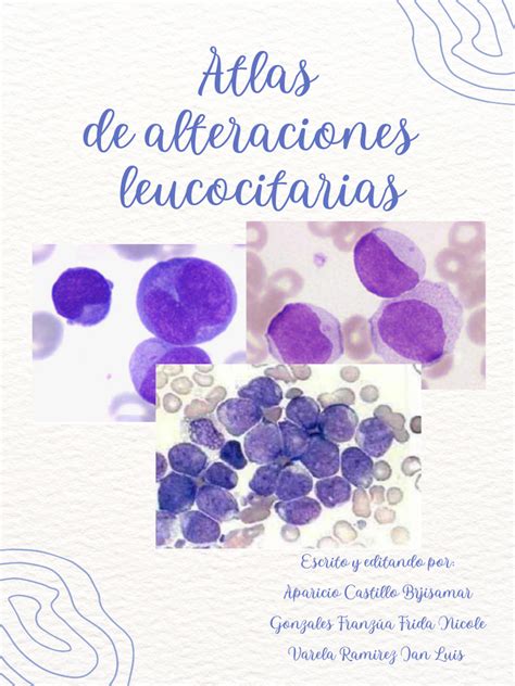 Atlas De Eritrocitos Pdf Leucemia Especialidades Medicas