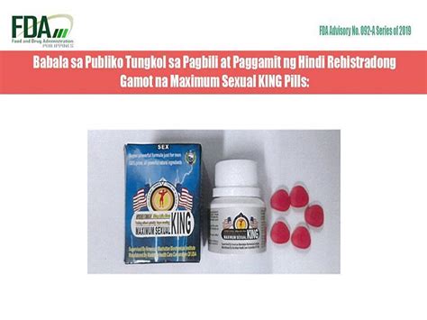 Publiko Binalaan Ng FDA Paggamit Ng Mga Sex Enhancement Pills DZIQ Radyo Inquirer 990AM