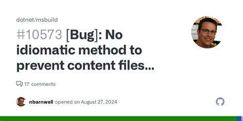 Bug No Idiomatic Method To Prevent Content Files From Referenced