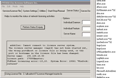 Solved FLEXnet Licensing Errors Autodesk Community