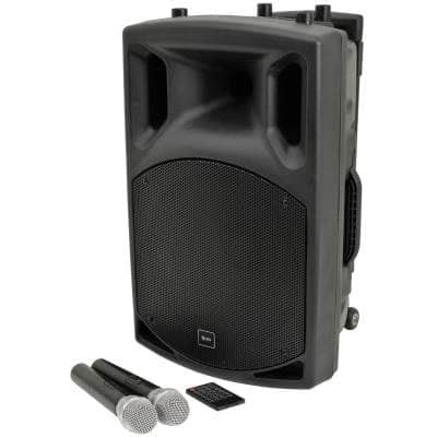 Qx12pa Plus Portable Pa Unit With Bluetooth And Uhf Microphone Qtx From