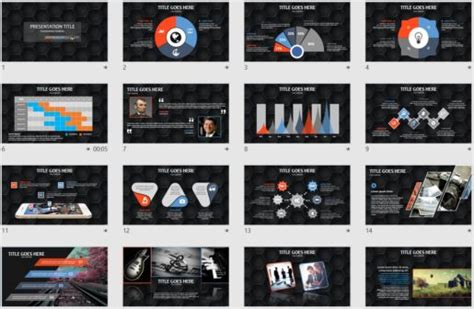 Hexagons PowerPoint