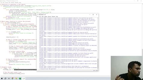 Python Web Scraping For Seo Validate Sitemap Urls With Asyncio Youtube