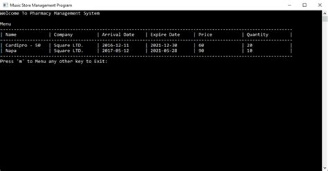 Pharmacy Management System Project In C With Mysql Code With C