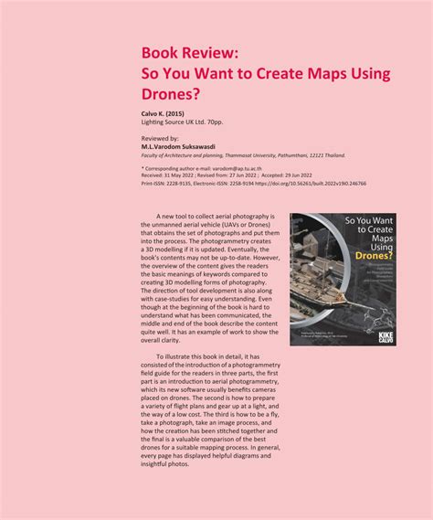 pdf book review so you want to create maps using drones