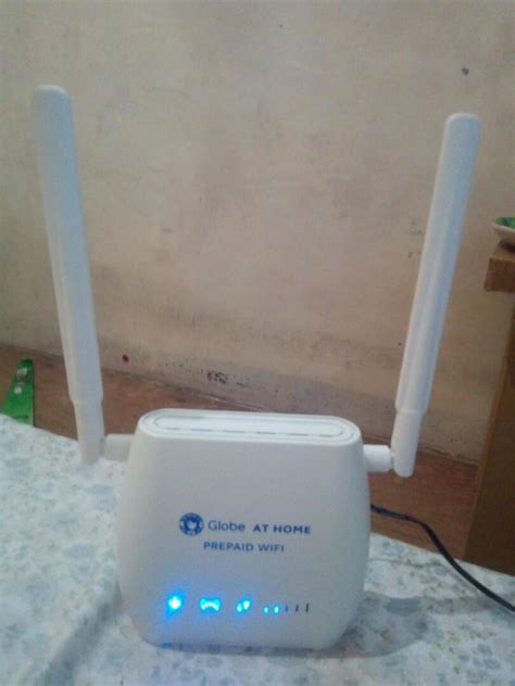 PRICE TODAY ONLY Globe AT HOME PREPAID WIFI Modem Router Latest Model With Antenna Computers