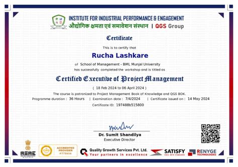 Rucha Lashkare On Linkedin Projectmanagement Mbajourney Continuouslearning