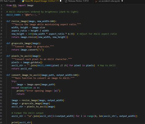 Image To Ascii Art Converter In Python