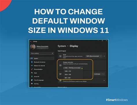 windows set default window size and position tracking