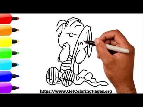 How To Draw Linus From Peanuts The Movie Linus Peanuts Linus Drawings
