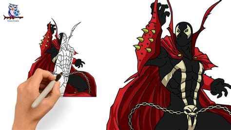 someone is drawing a character from the video game castlevanie