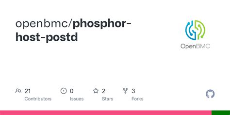 Github Openbmc Phosphor Host Postd