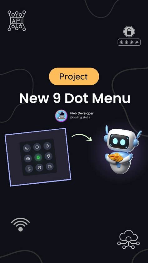 Stella • Coding • Html • Css • Javascript Magic New 9 Dot Navigation
