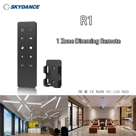 R1 Ru4 Ru8 1 4 8 Zone Rf 2 4ghz Dim 10key Rf Remote Controller For 