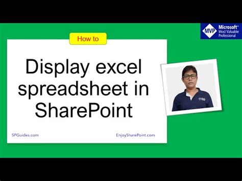 Display excel spreadsheet in SharePoint (4 Different ways) | Embed ...