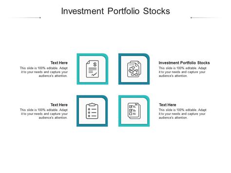 Investment Portfolio Stocks Ppt Powerpoint Presentation Portfolio Graphics Tutorials Cpb