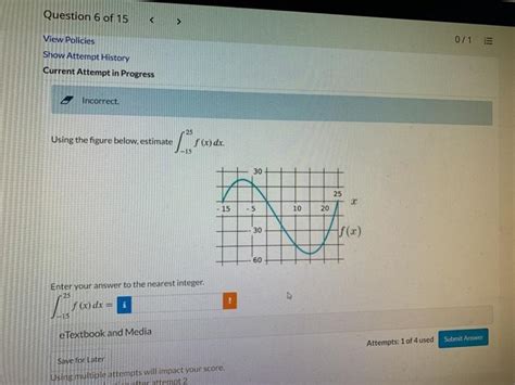 solved using figure below estimate integral from 15 to 25