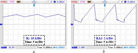 Experimental Inductor Currents Of The Proposed Converter A The