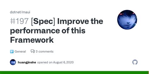 [spec] improve the performance of this framework · discussion 197