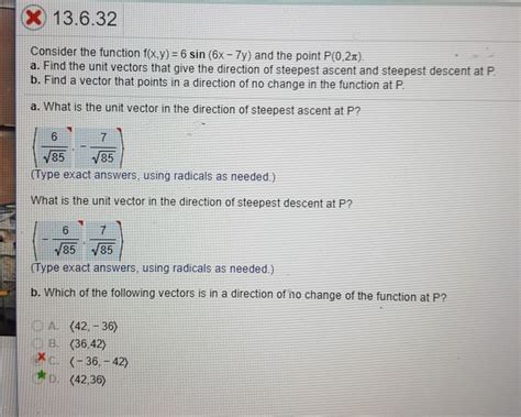 solved x 13 6 32 consider the function f x y 6 sin