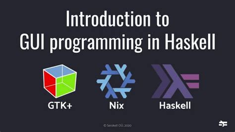 Vladislav Zavialov Introduction To Gui Programming In Haskell Pptx