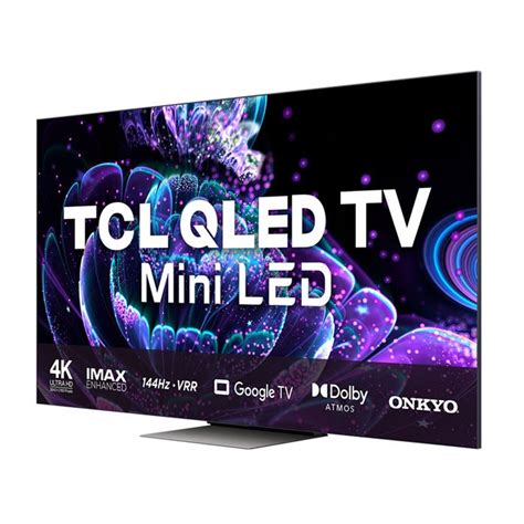 TCL C835 Mini LED 4K 65 144Hz FreeSync Dolby Vision IQ HDR10 TCL ...