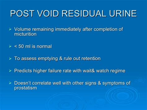 Benign Prostatic Hyperplasia And Incontinence New