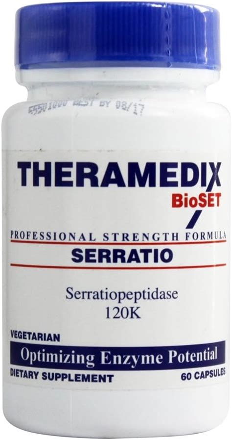Serratio 120k 60 Vegicaps Health And Household